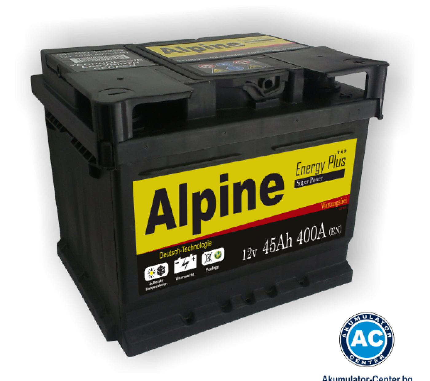 Акумулатор Alpine 45 AH - немското качество на достъпна цена в Пловдив
