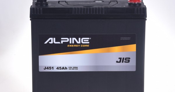 Акумулатор Alpine 45 AH - немското качество на достъпна цена в Пловдив
